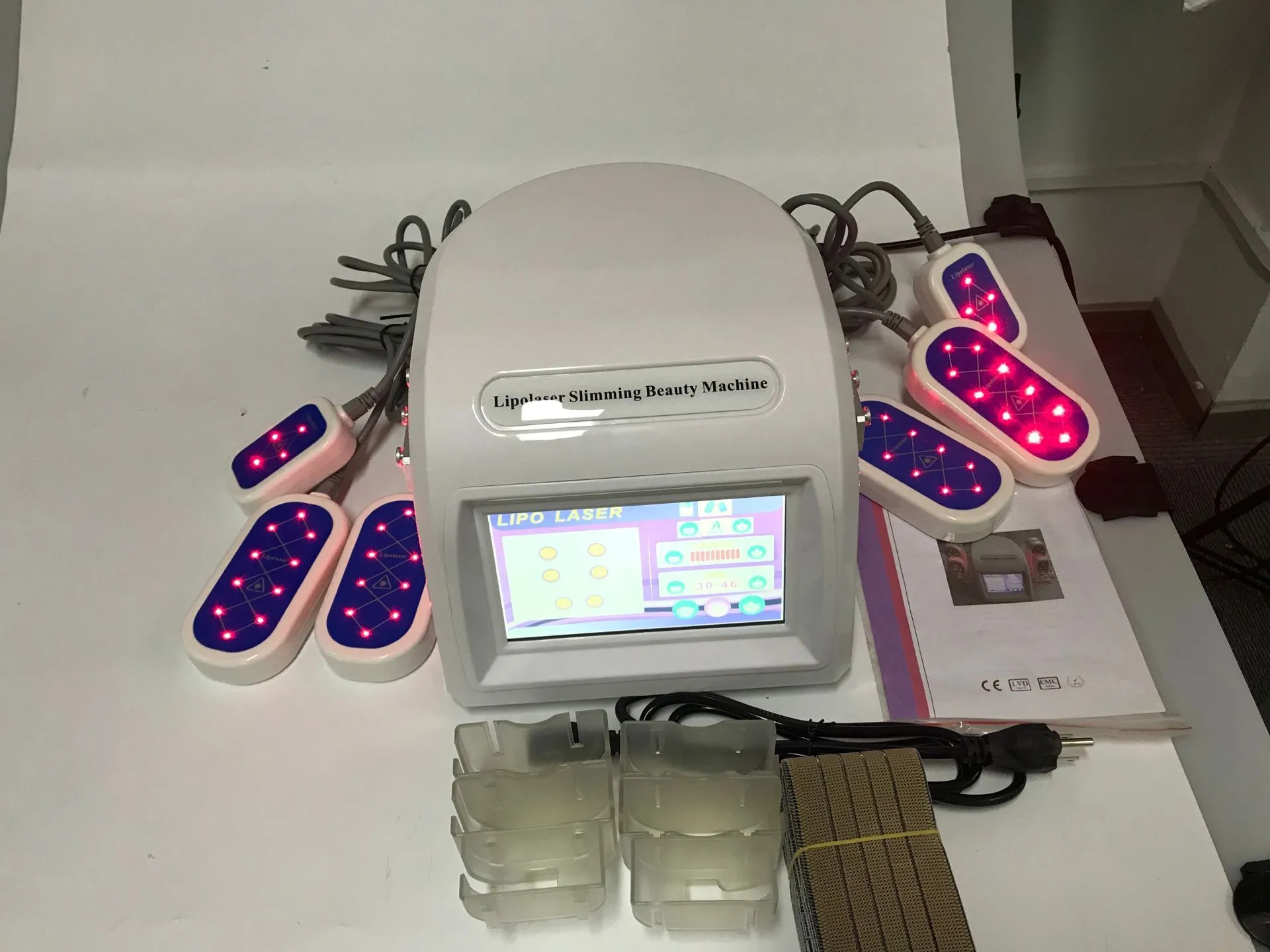 Lipo Laser Slimming Machine Portable Home Use Body Slimming Weight Loss ...