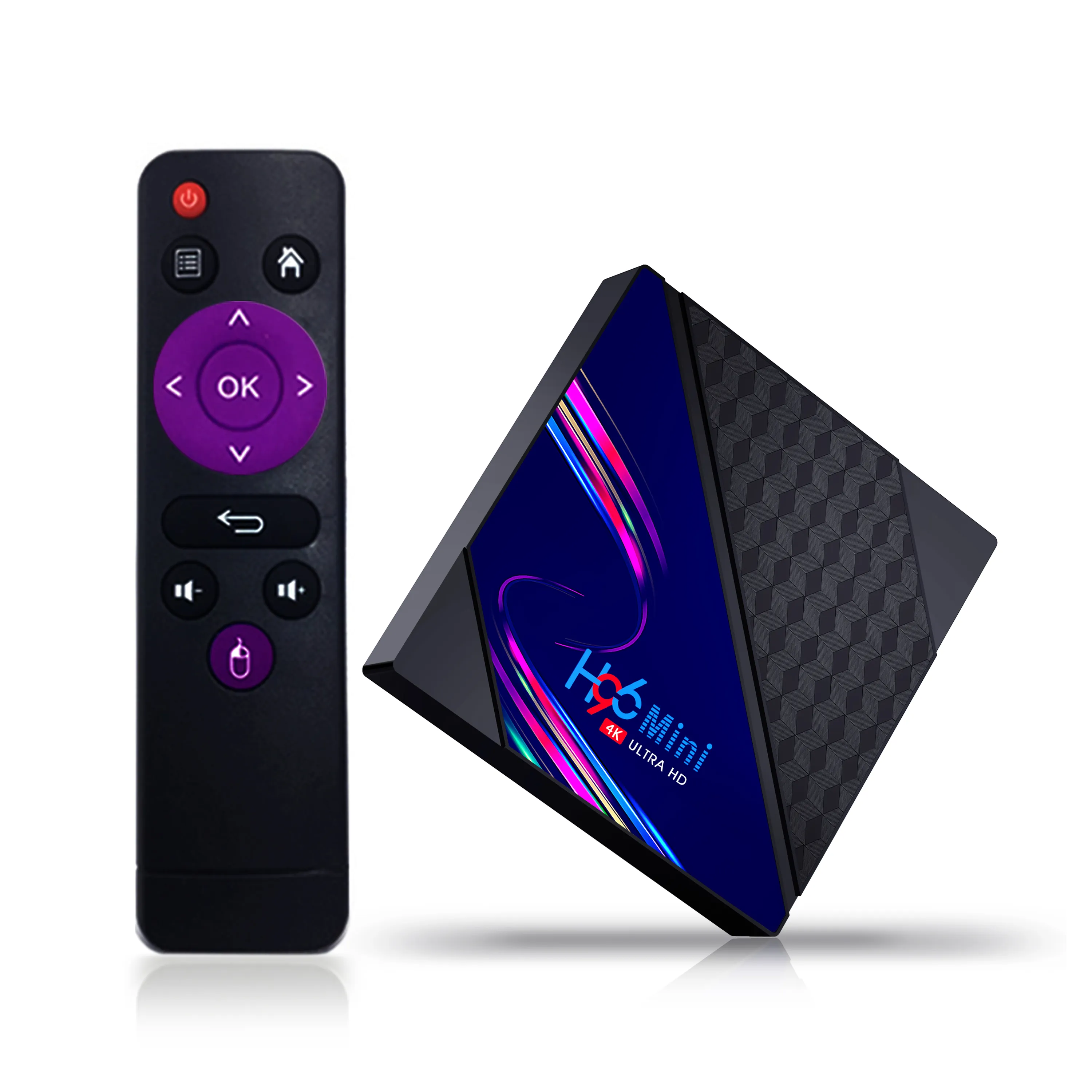 H96 Mini V8 Smart Android 10.0 TV Box - 2GB RAM, 16GB Storage, Quad ...