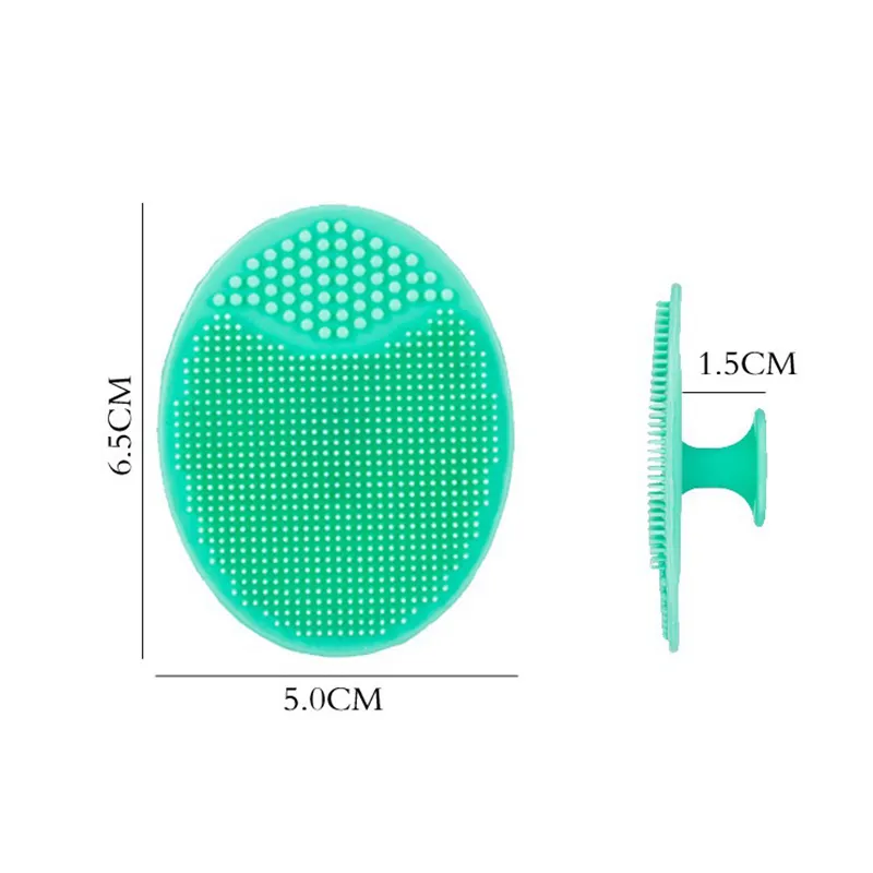Silicone Face Scrubber for Deep Pore Cleansing - Exfoliating Facial ...