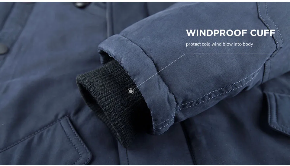 TIGER FORCE Men's Winter womens ski parka with Padded Cups, Artificial ...