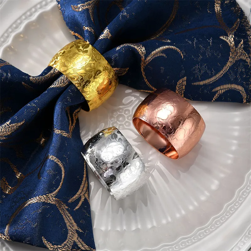 Round Metal Napkin Rings Wholesale Napkin Holders From Fancywilliam, $1 ...
