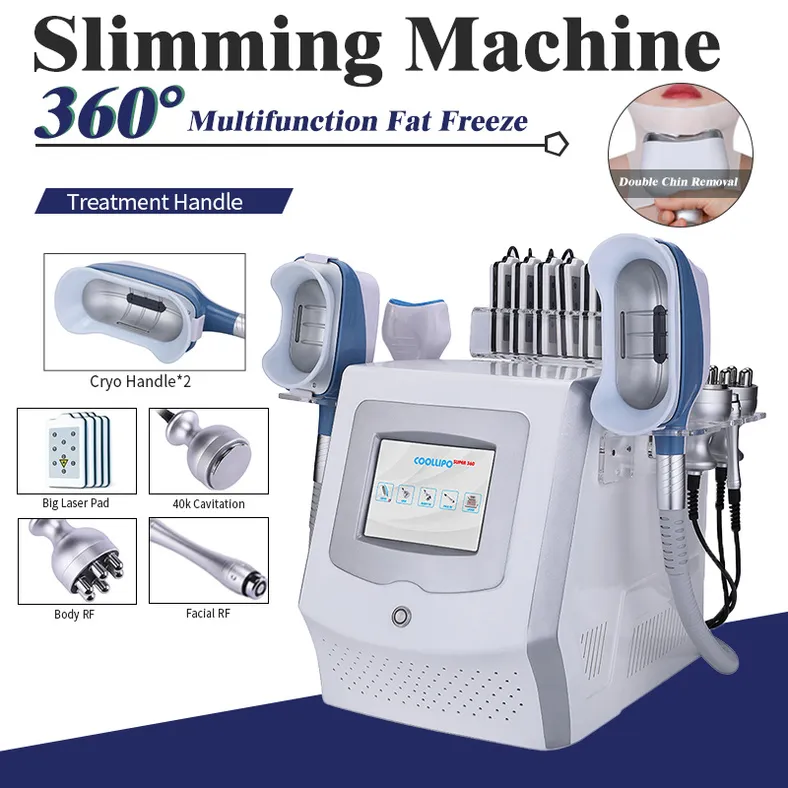 CE Approved Cryolipolysis Body Shaping Cryoskin Slimming Machine With 3 ...