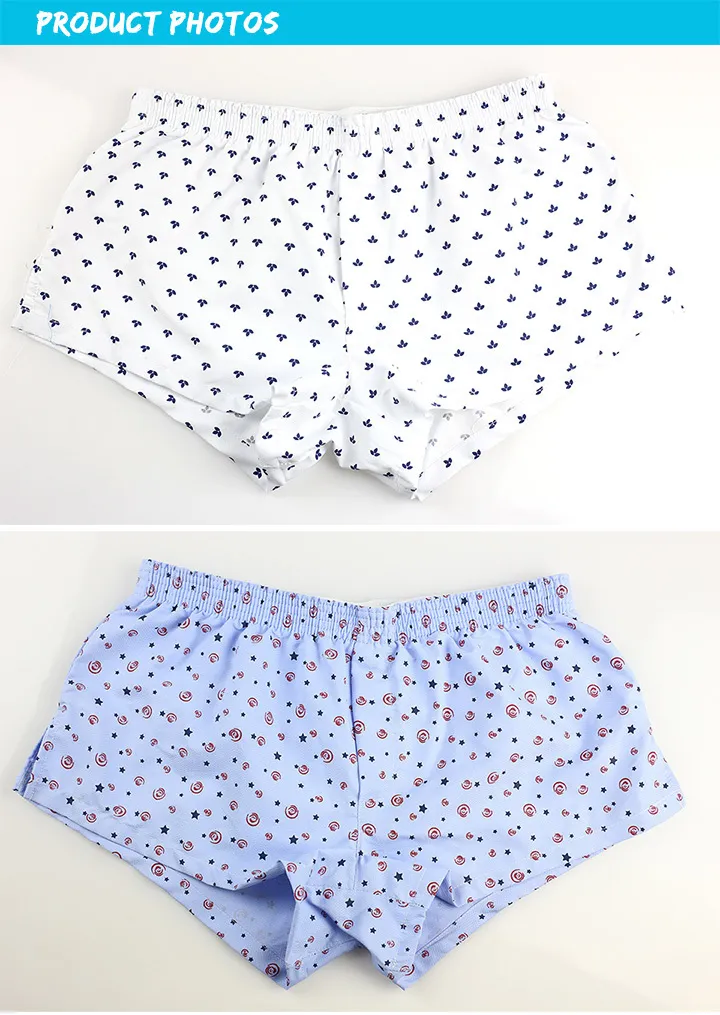 Men's Cotton Boxer Shorts: Lightweight, Printed Underwear Trunks For ...