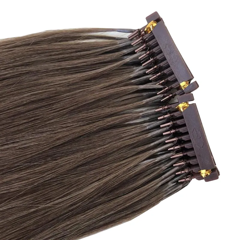 European 6D Pre-bonded Hair Extensions - 150g, 300 Strands, 16-24 inch ...