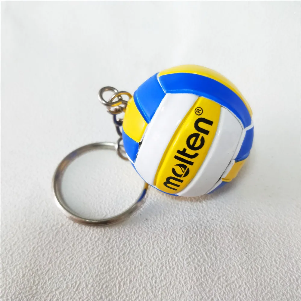 10 Pack V200W Volleyball Globe Keychain Perfect For Sports, Car, Bag ...