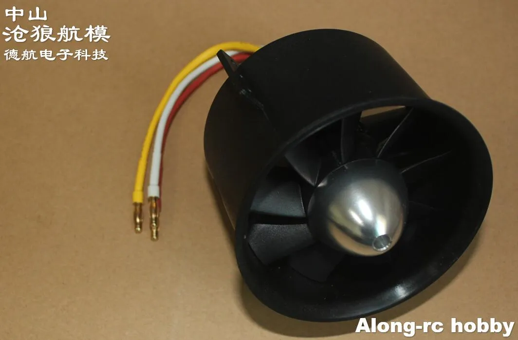 High-Performance 90mm EDF Unit - Freewing 3672-1900kV Inrunner Motor, 9 ...