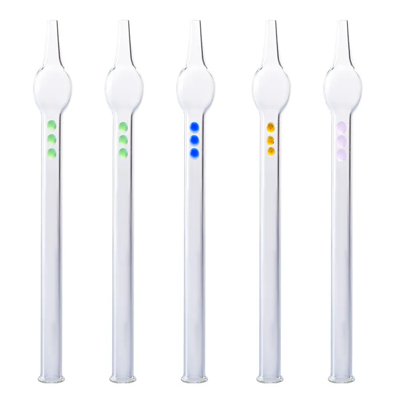 Paladin886 Y079 Dabber Smoking Pipes OD 12mm Colored Dots Tube Oil Rig ...