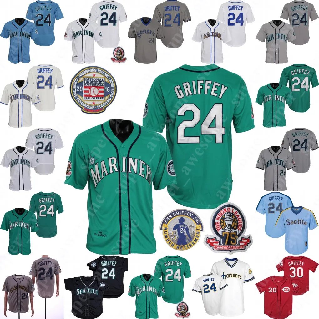 Ken Griffey Jr. Hall Of Fame Retired Army Shoulder Patch 24 Green ...