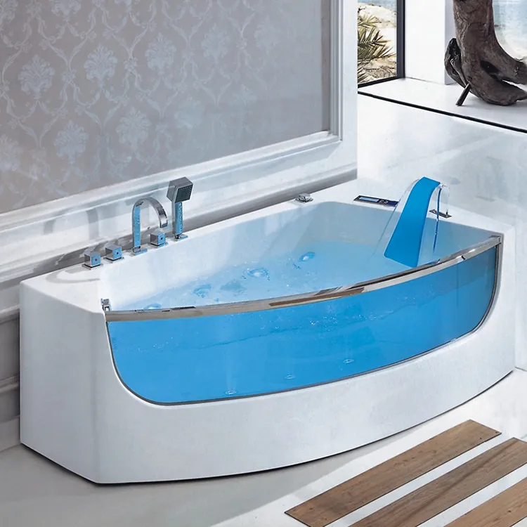 DHgate.com:European Style LED Light Whirlpool Bathtub, Portable SPA ...