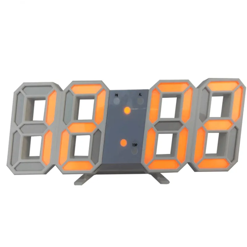 Square Digital Wall Clock