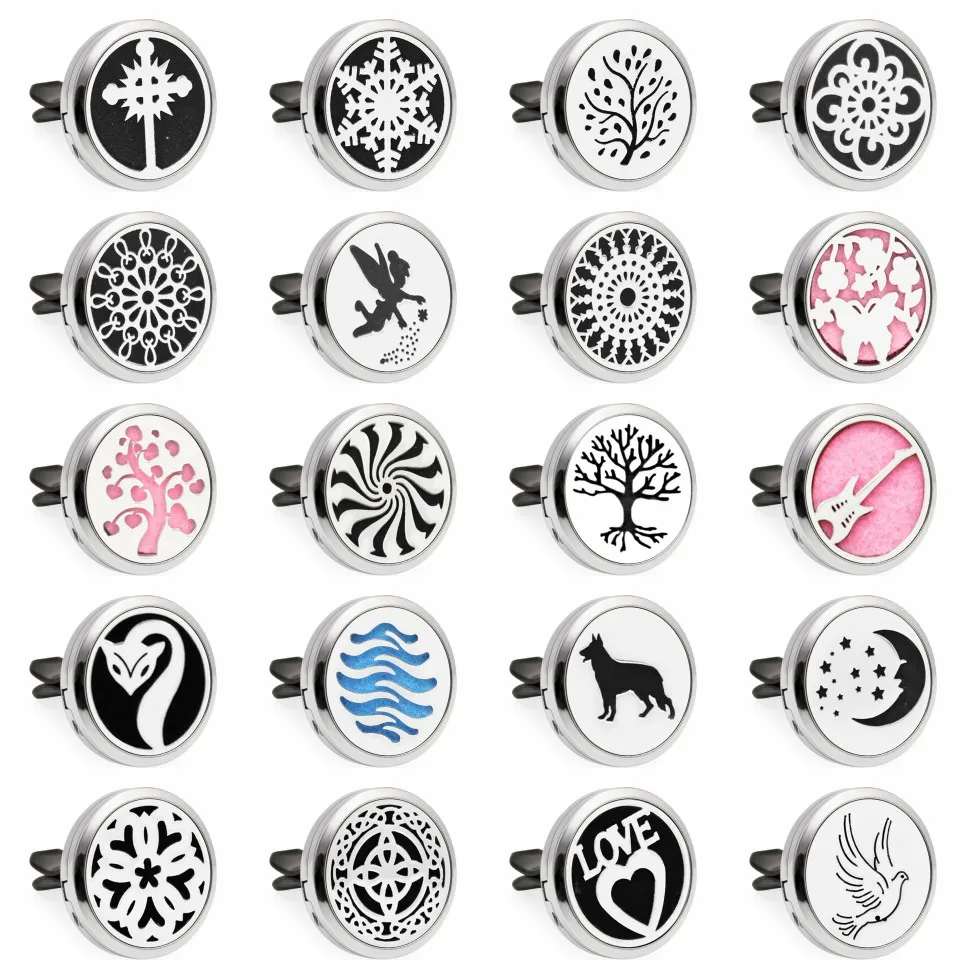 Butterfly Car Diffuser Locket Clip | Essential Oil Diffuser Vent Clip ...