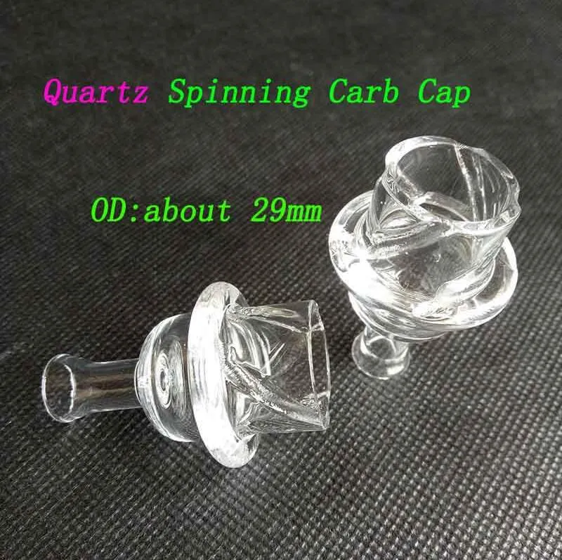 Quartz Spinning Carb Cap UFO Smoking Accessories 30mm Riptide Turbine ...