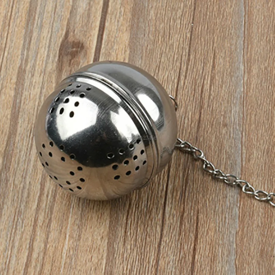 Home Stainless Steel Mesh Tea Ball Infuser Tea Strainer Filter Diffuser ...