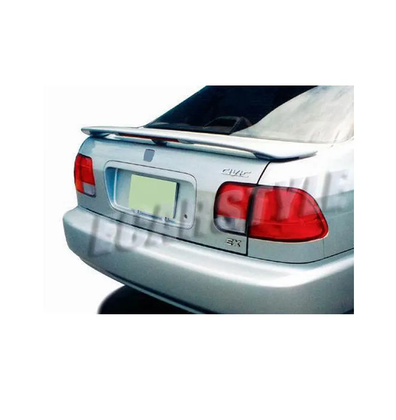 Honda Civic 96 00 EK3 Unpainted Fiberglass Rear Spoiler Factory Style ...