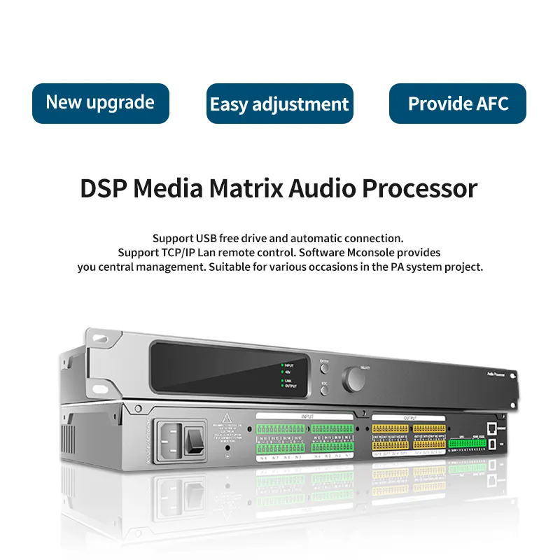 Precision Effector: Digital Devices Audio Processor Matrix Mixer With ...