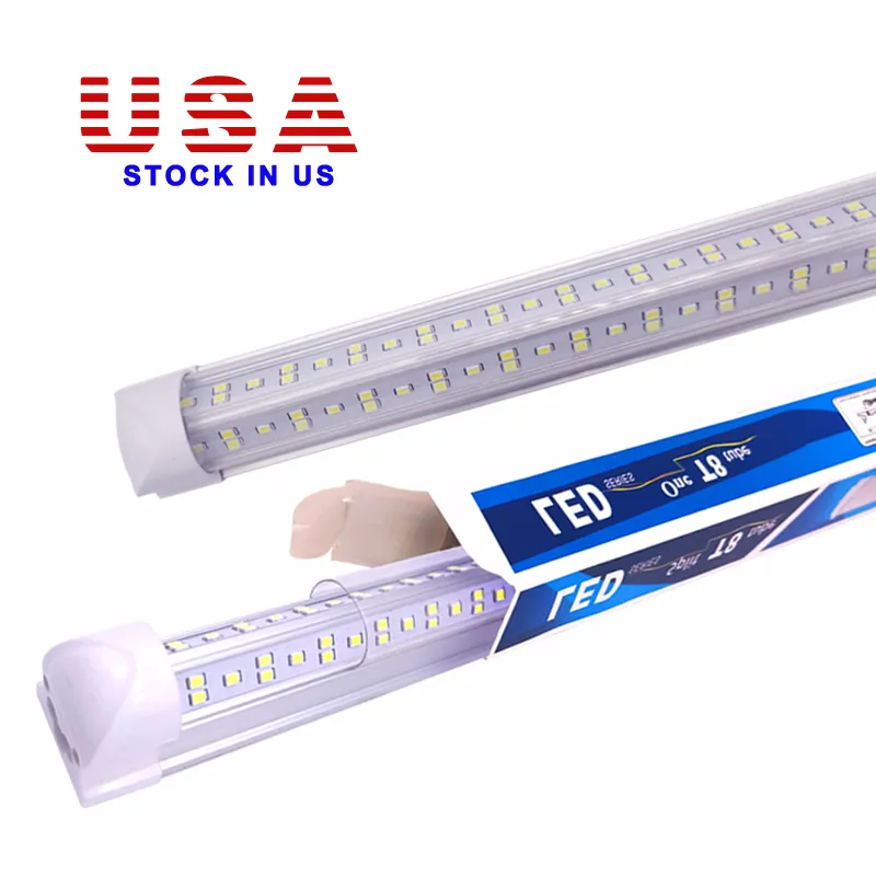 T8 En Forma De V 2FT 3FT 4FT 5FT 6FT TUBOS LED Integrado 8FT LED TUBO ...