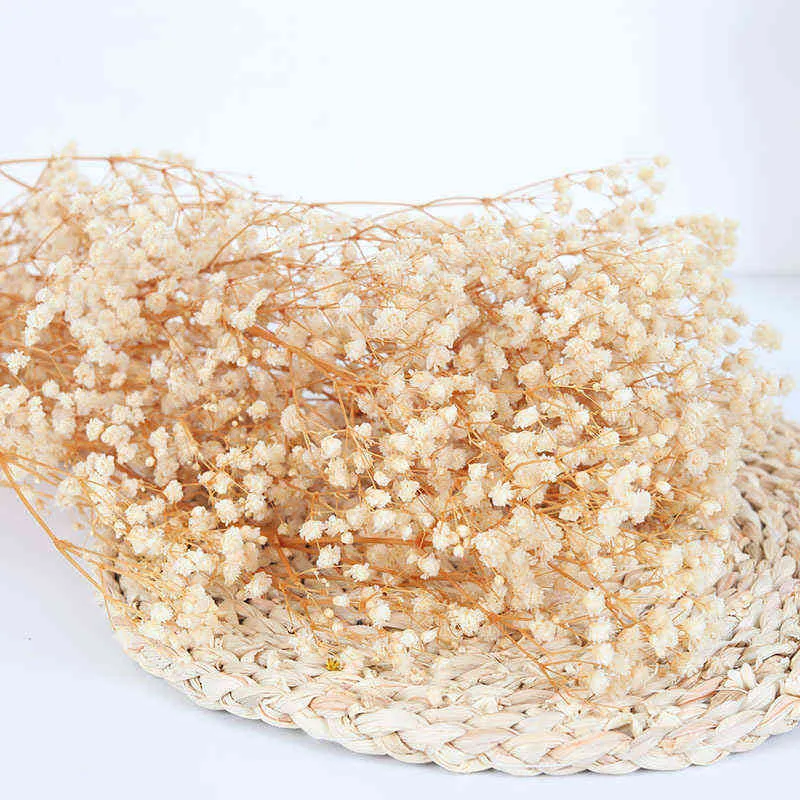 Natural Flor Seca Gypsophila Flower Bouquet For Weddings And Parties ...