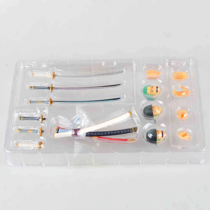 Anime Joints Movable Roronoa Zoro Action Figure Heroes DIY Assemble ...