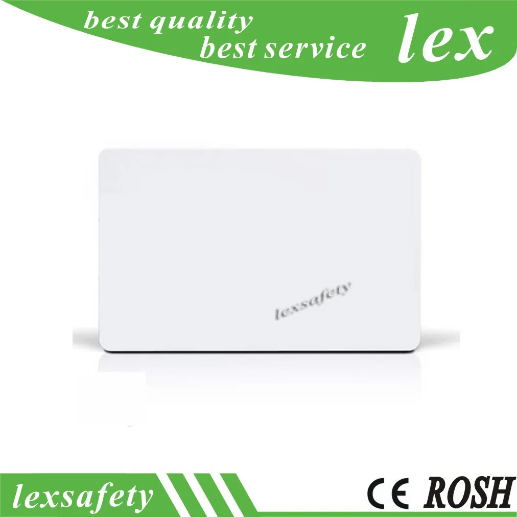 Blank Writeable RFID Cards - F08 1K 13.56MHz ISO14443A White PVC Smart ...