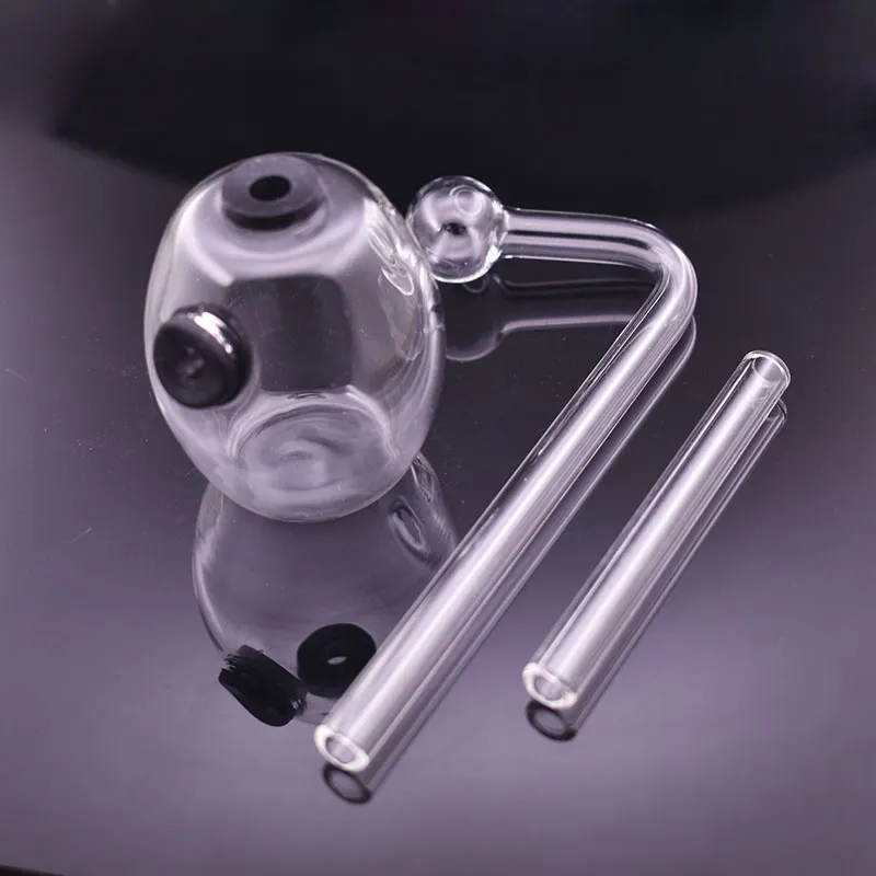 Wholesale Dab Rigs Mini Oil Burner Bubbler Glass Water Pipes Travel ...