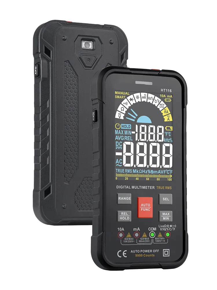 Wholesale Professional Digital Automotive Tester NCV 1000V AC DC Hz Ohm ...