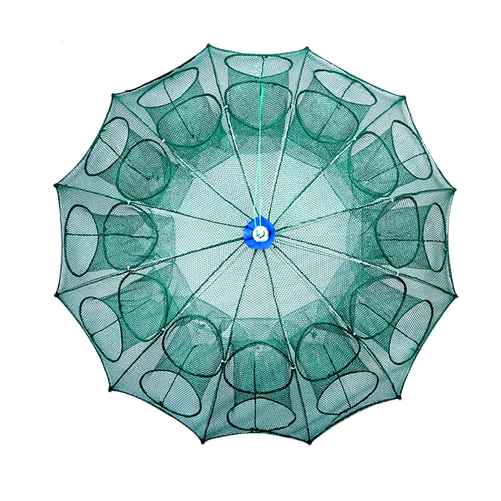 Portable Foldable Bottom Feeder Fishing Net With Automatic Shrimp Cage ...