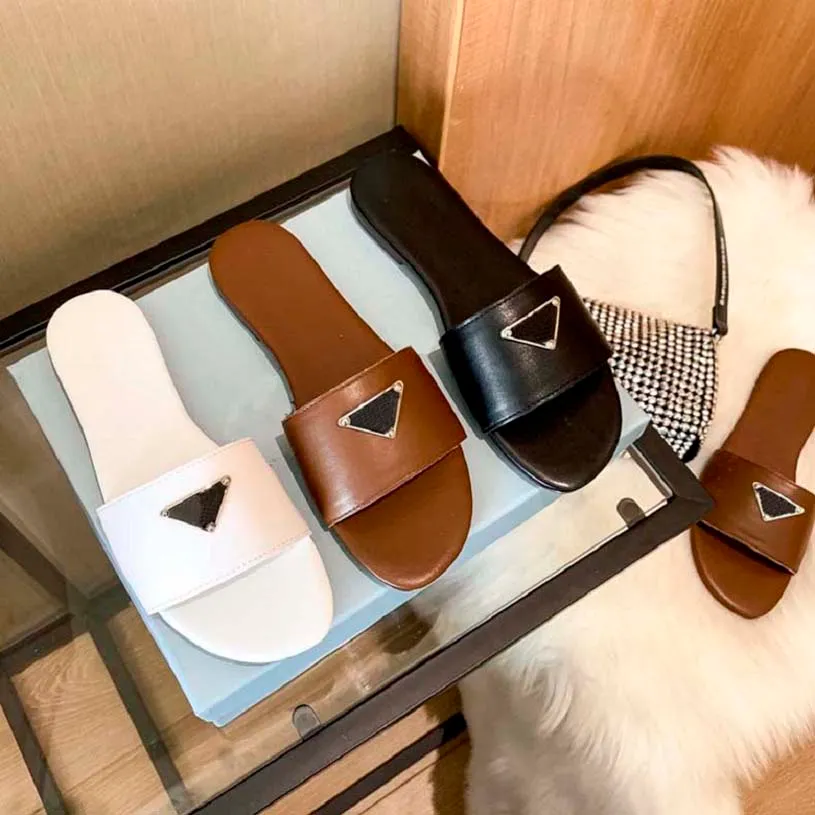Designer Slide Sandals Womens: Genuine Leather Fluffy Moccasins Fashion ...