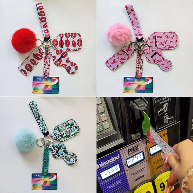 Acrylic Card Grabber Keychain Plastic Clip for Long Nails Bone Material ...
