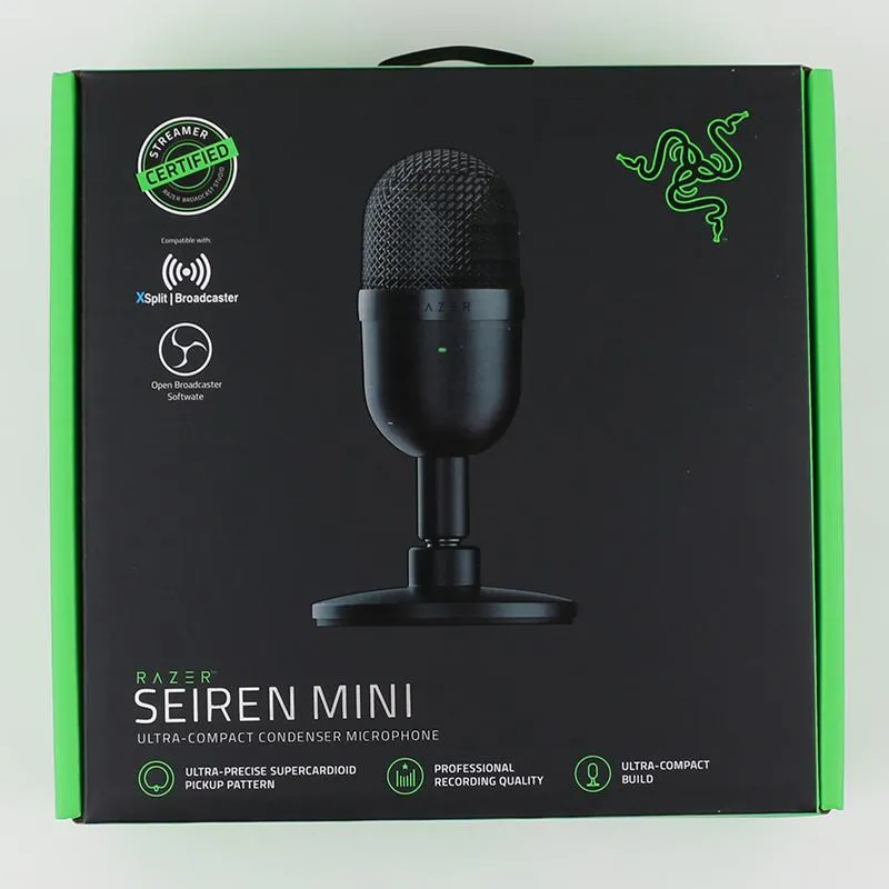 DHgate.com:Razer Seiren Mini USB Condenser Microphone, Ultra-compact ...