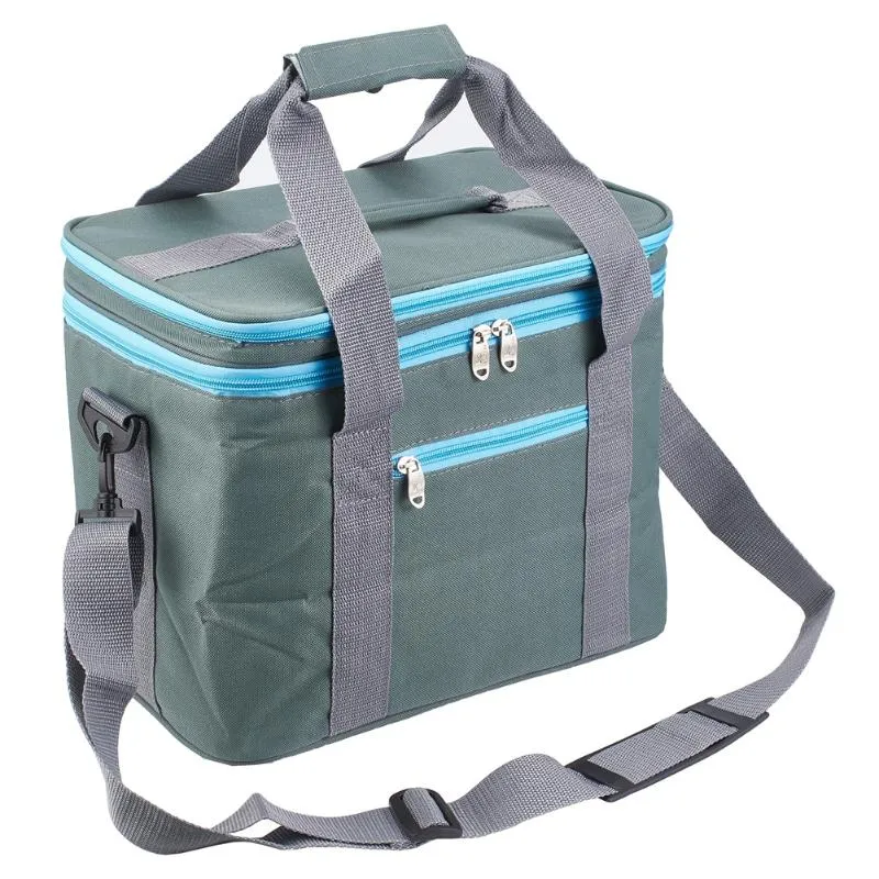 DHgate.com:Large Insulated Cooler Picnic Bag - Collapsible Tote Lunch ...