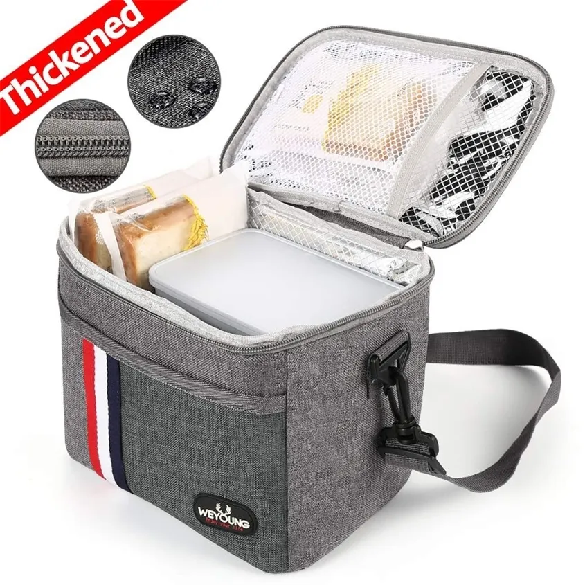 DHgate.com:Stylish Insulated Thermal Lunch Box Cooler Bag for School ...