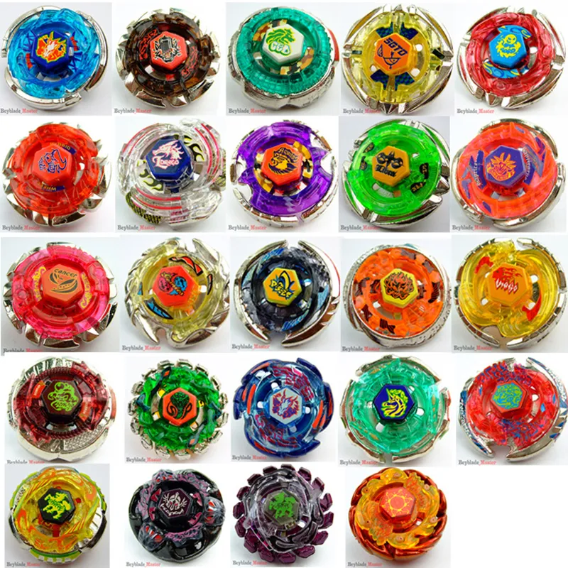 Metal Fusion 4D Bayblade Spinning Tops, 24 Unique Styles - No Launcher ...