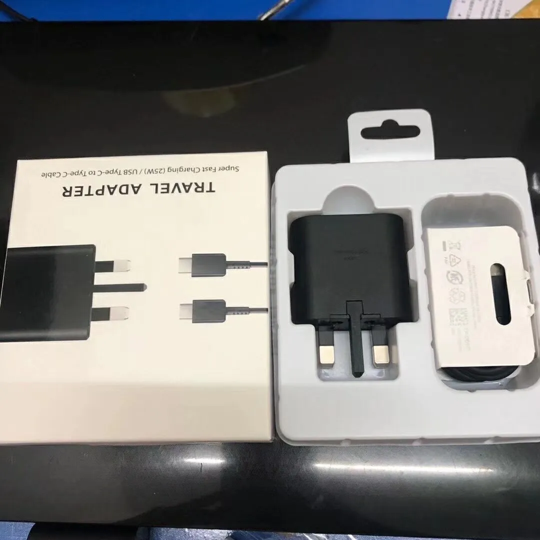 UK Plug Wall Charger USB-C PD 25W for Samsung Galaxy S20/S20 Ultra/Note ...