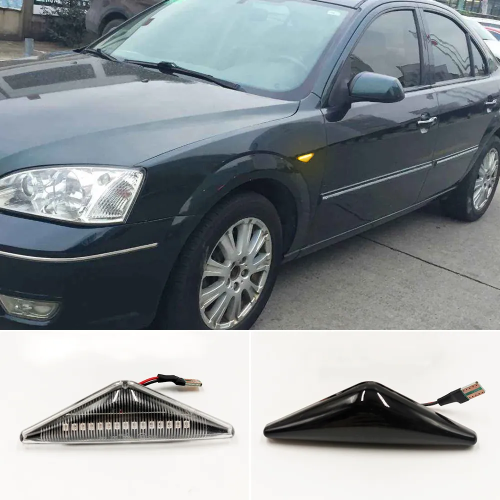 Mirror Turn Signal LED Side Lights For Ford F150 2009-2014 - Clear Lens ...