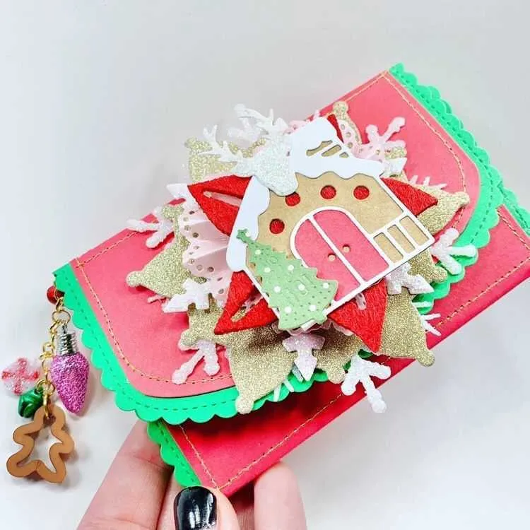 DIY Craft Dies - Lady Wallet Metal Cutting Dies for Scrapbooking, Card ...