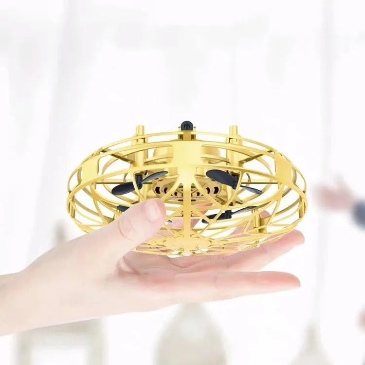 Gesture Control UFO Drone - Kids Toy, Hand Controlled Mini Drone ...