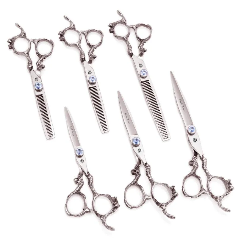 Professional Haircut Scissors: 5.5 6 7 JP440C Stainless Steel - Salon ...