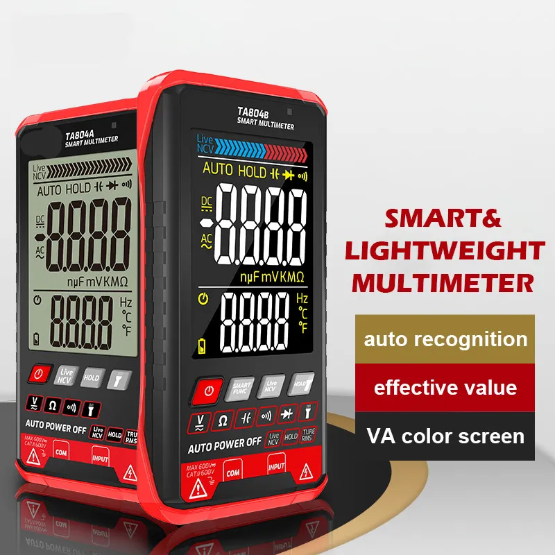 Professional Digital Multimeter - Auto Range Tester, Slim NCV Voltage ...