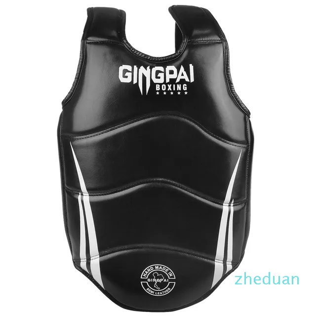 Chest Guard Boxing Kickboxing Body Protector Reversible Rib Shield For ...