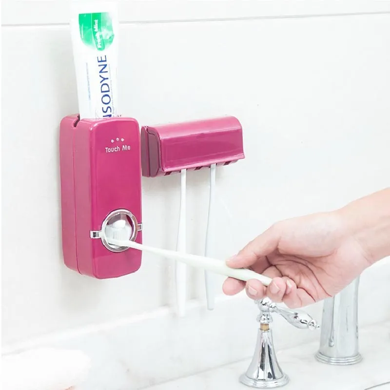 DHgate.com:XUNZHE Automatic Toothpaste Dispenser, Dust-proof Toothbrush ...