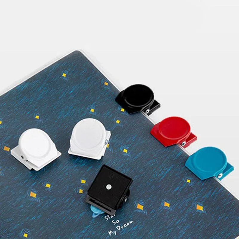 DHgate.com:4-Piece Colorful Metal Magnetic Clips for Home, Office ...