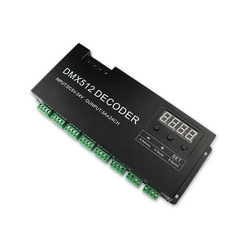 24 Channel RGB DMX Decoder Dualsense Edge Controller With Digital ...