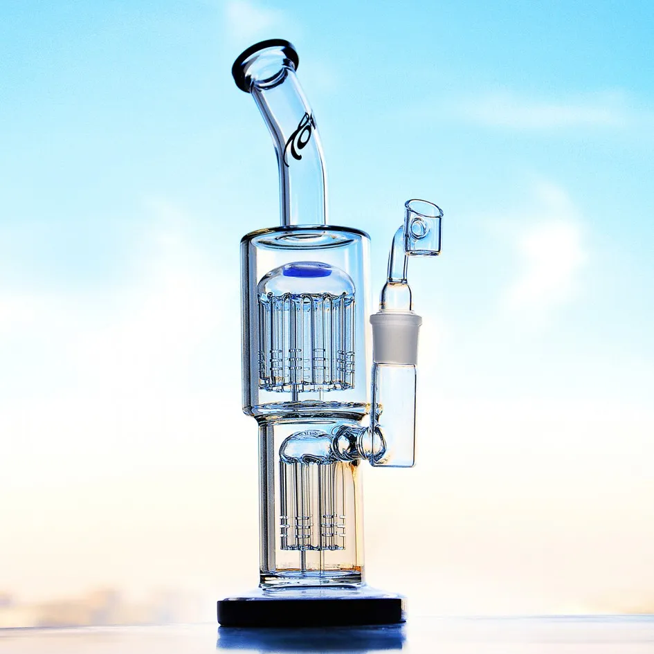 TORO Thick Glass Water Bong With Arm Tree Perc, Bubbler, Heady Oil Rigs ...