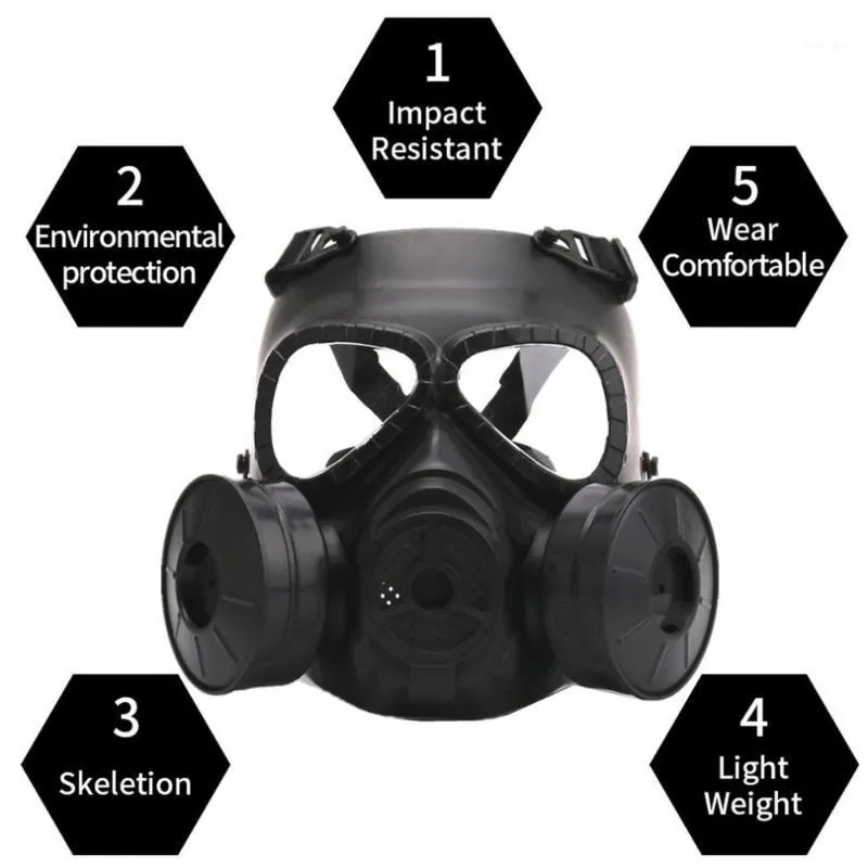 Cs Tear Gas Mask Suit