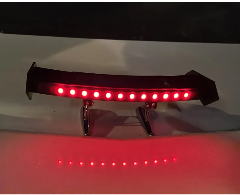 Universal Solar Car Rear Spoiler Light 12V Flashing... From Sportop ...
