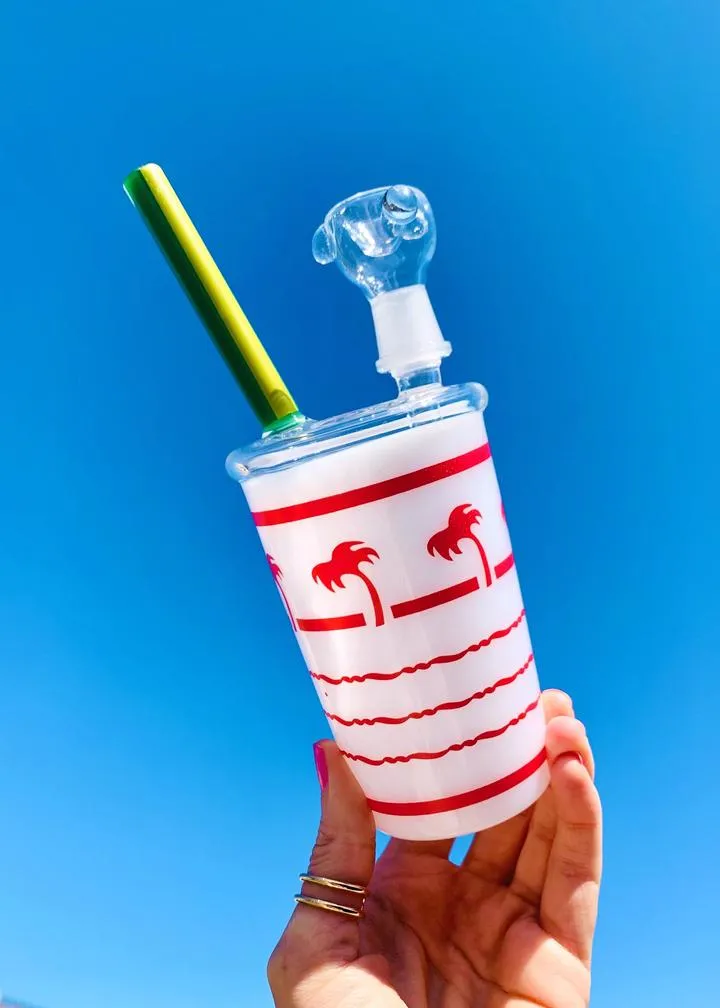 14mm Joint Dome Nail Beaker Bong With Heady Oil Rigs And Bubbler For ...