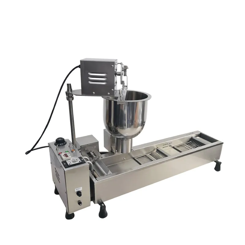 Donut Making Machine Assembly Line 3000W Commercial Grade, Stainless ...
