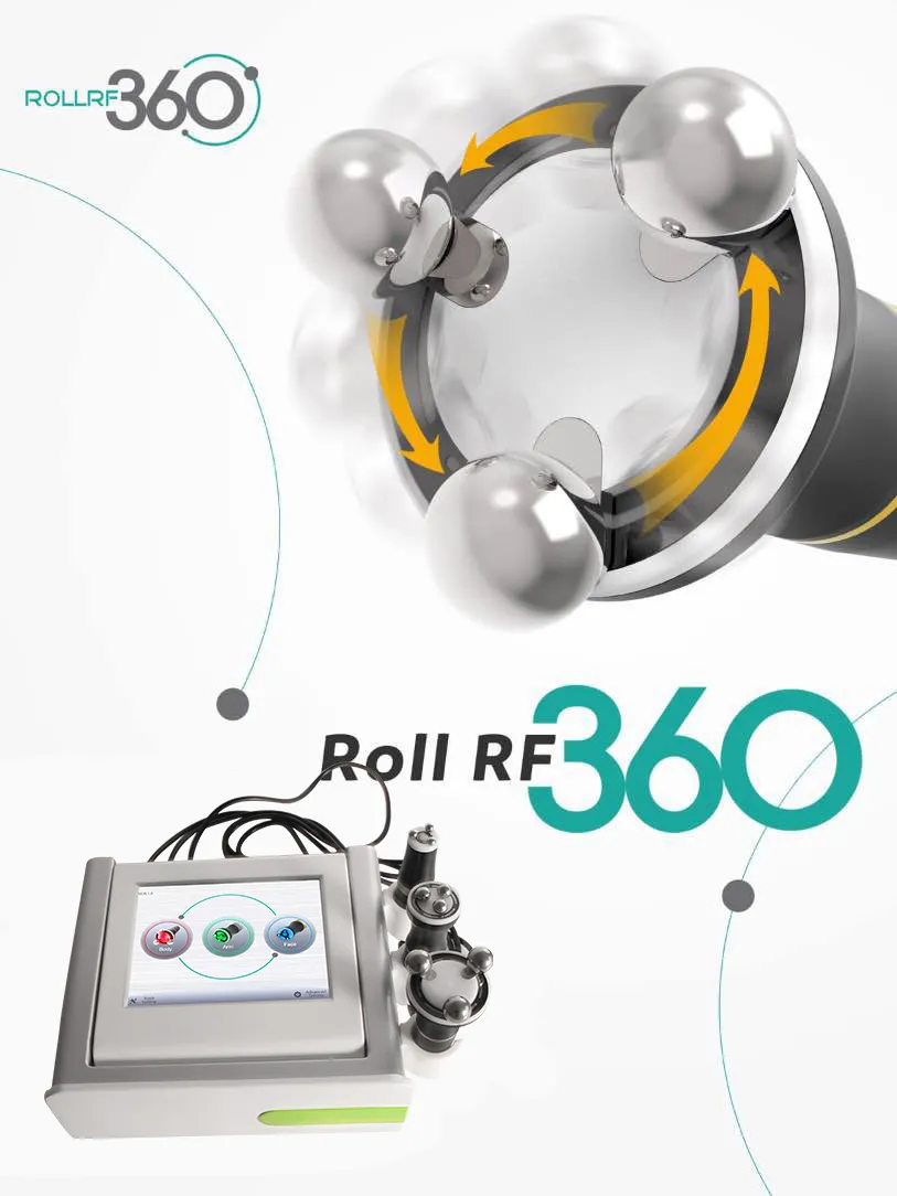 360 Roller RF Rolling Machine For Slimming, Cellulite Reduction ...