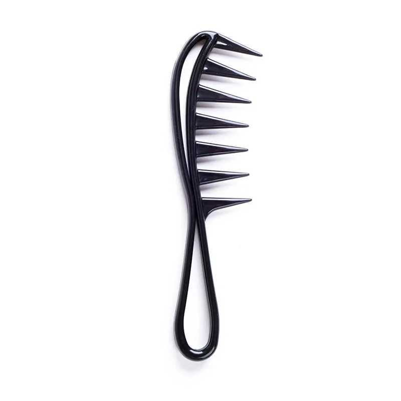 Big Tooth Comb for Men, Plastic Comb for Big Back Hair, Three ...