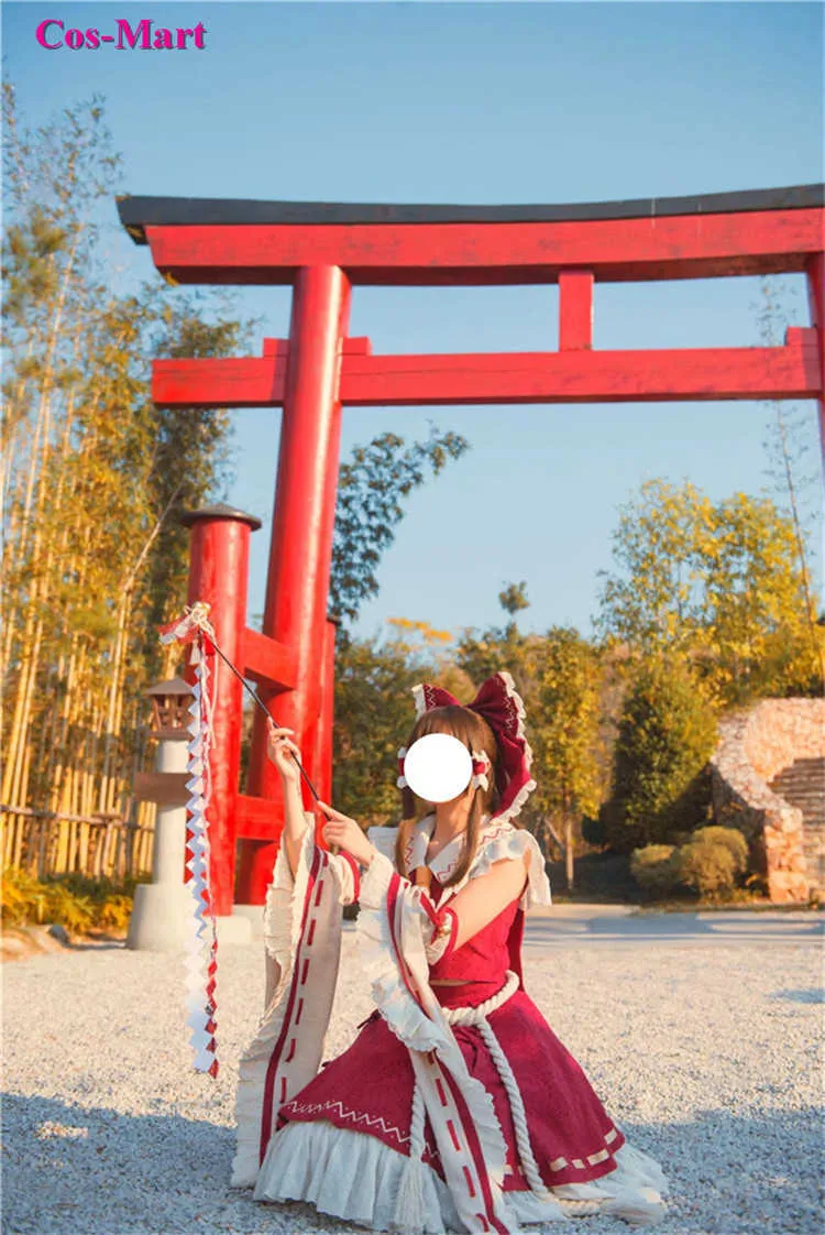 ♦ DHgate Game Touhou Project Hakurei Reimu Cosplay Costume ... For ...